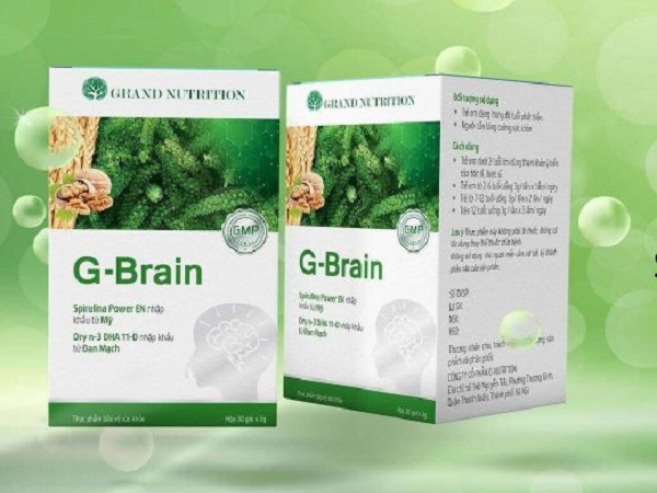 Cốm trí não G-Brain - giúp trẻ có được một bộ não nhạy bén